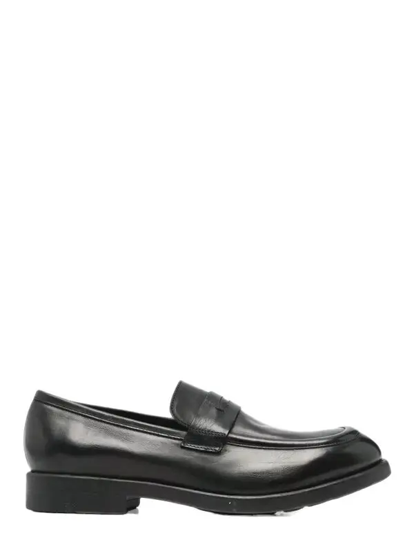 LEQARANT X Jp/david Penny Leather Loafers - Black