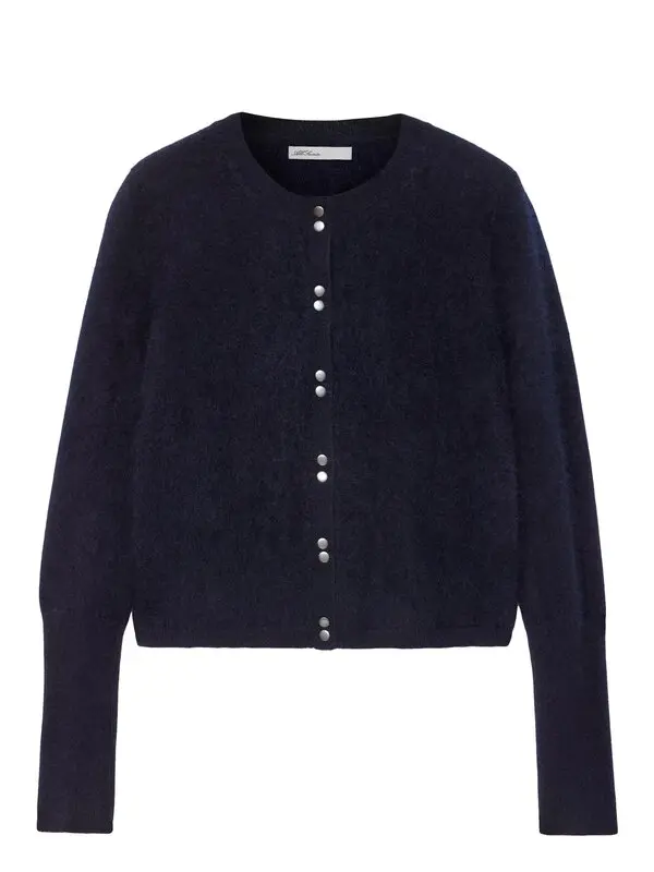 ALLSAINTS Ada Cashmere Button-down Cardigan - Blue