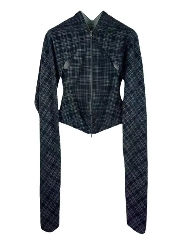 VIVIENNE WESTWOOD Aperitive Checked Jacket - Grey