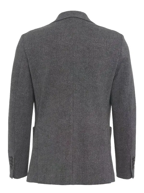 CIRCOLO 1901 Single-breasted Notched-lapel Blazer - Grey