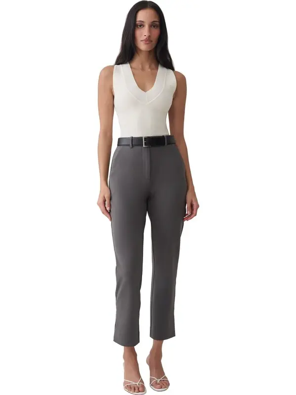 Meshki Jai Crepe Pants - Grey