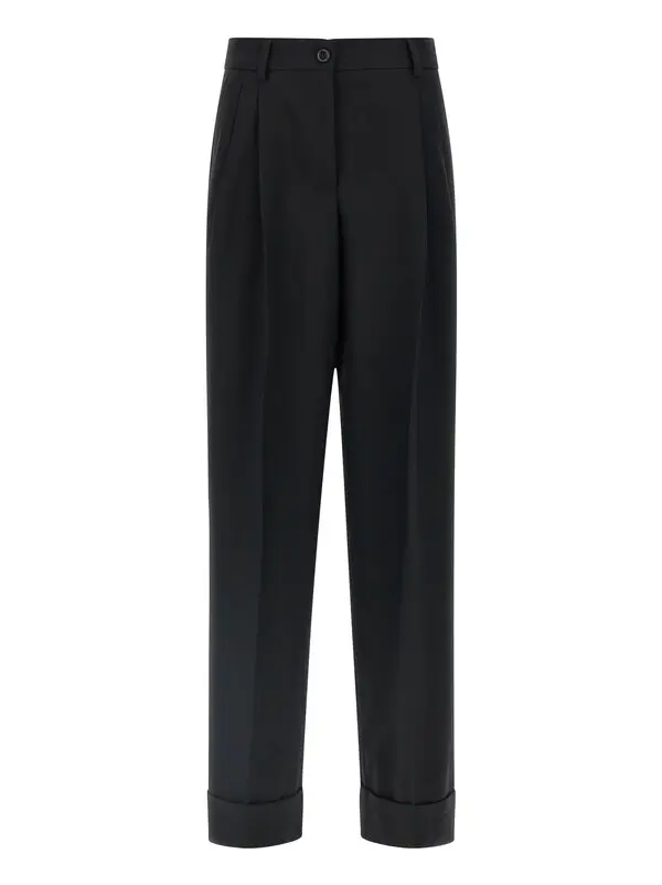 Dolce & Gabbana Wool Pants - Black