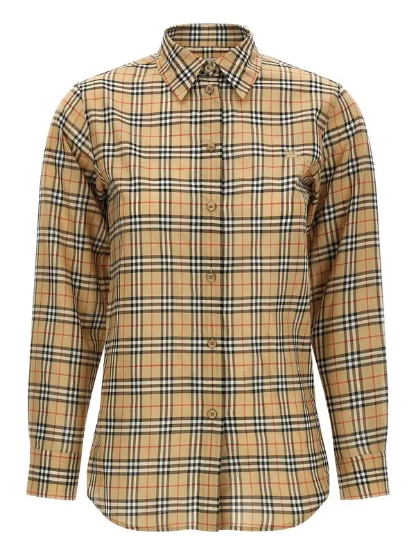 Burberry Emma' Shirt - Cream