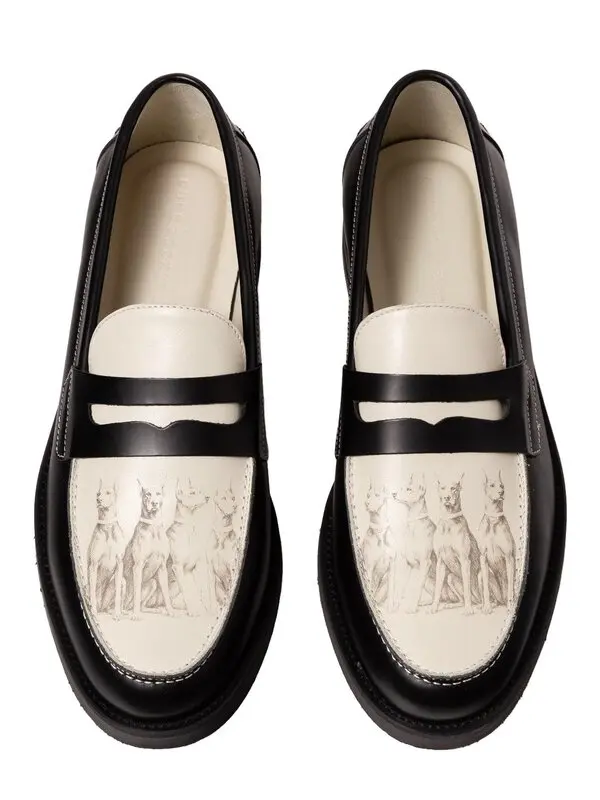 DUKE + DEXTER Wilde Penny Loafer - Dobermann