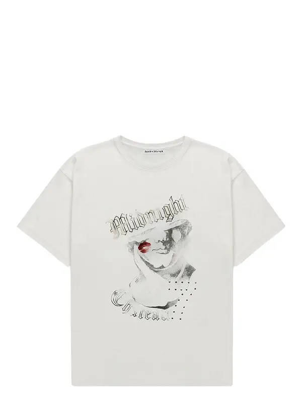 DUKE + DEXTER Mc Smoke White T-shirt - Statue