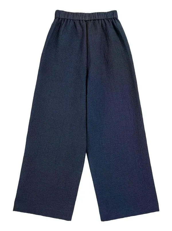 FUTURE CLASSICS Wide-leg Cropped Trousers - Blue