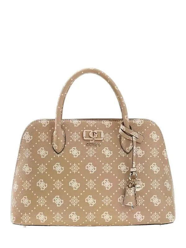 Guess Emelie Logo-print Tote Bag - Neutrals