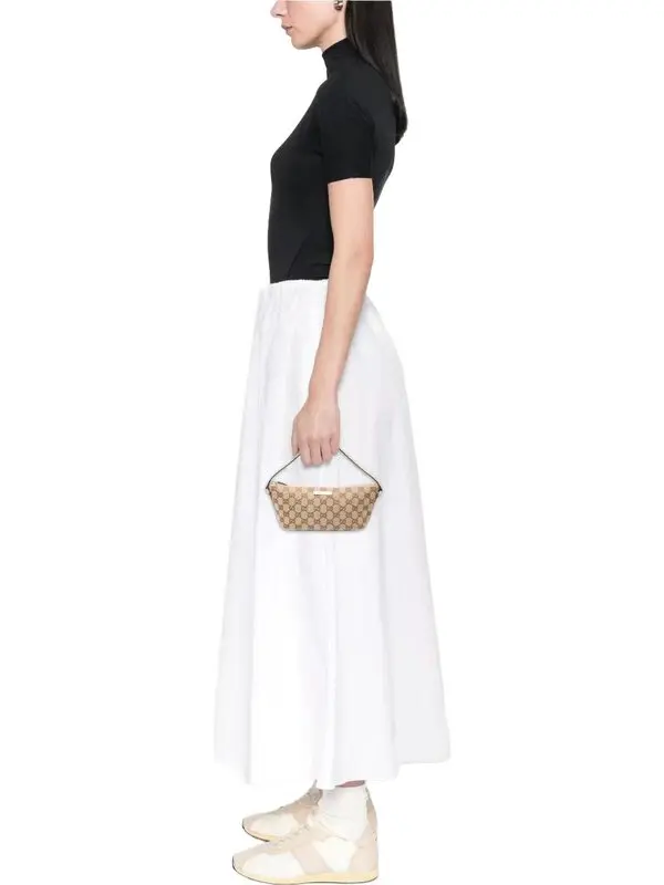 Gucci 2000-2015 Gg Canvas Boat Shoulder Bag - Neutrals