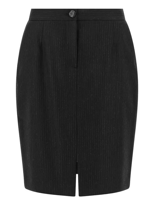 BLAZÉ MILANO Classy Carbon Popeye' Skirt - Black