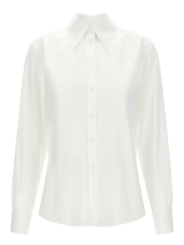 Dolce & Gabbana Front And Back Shirt - White