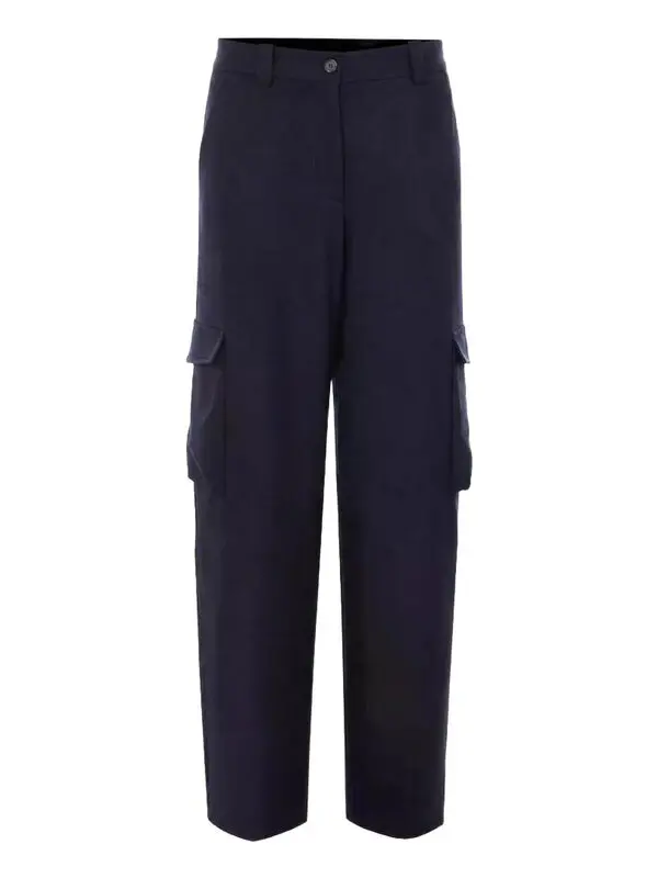 Pinko Caldaro Cargo Pants - Blue