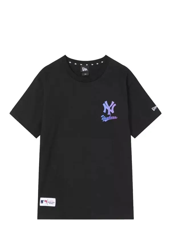 New Era Logo-print T-shirt - Black