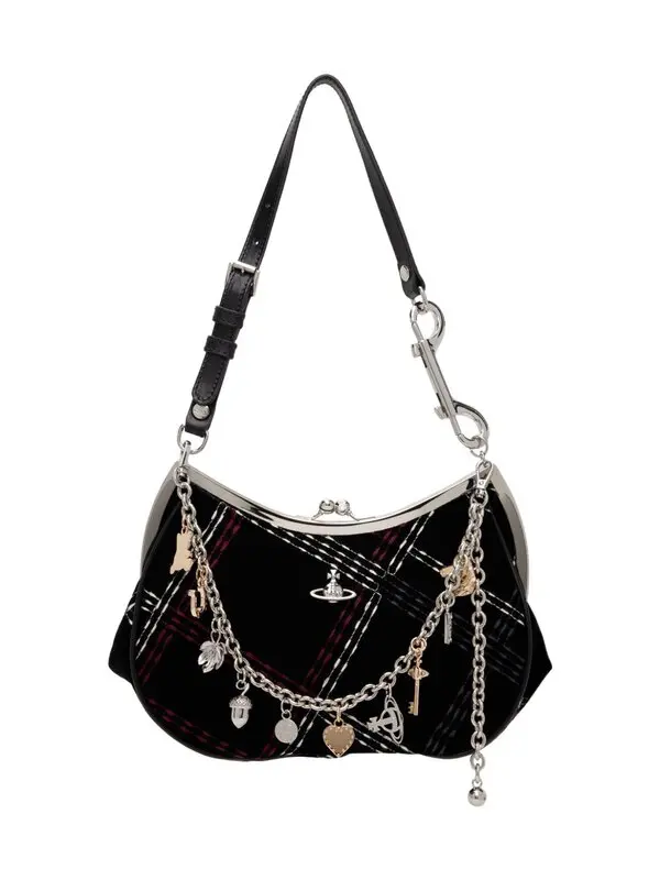 VIVIENNE WESTWOOD Charm Frame Crossbody - Black/multicolor