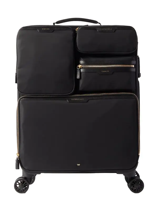 ANYA HINDMARCH Short Haul Trolley - Black