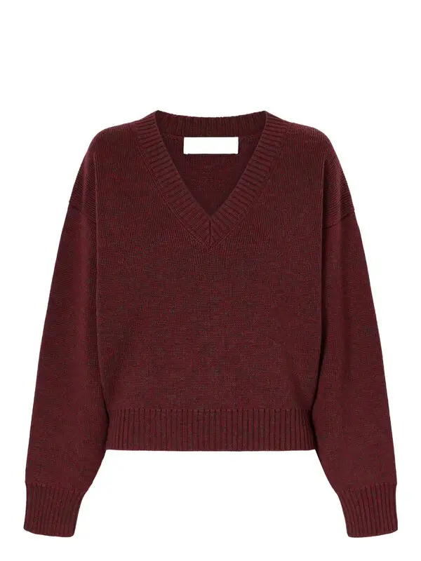 RÓHE Wool Sweater - Brown