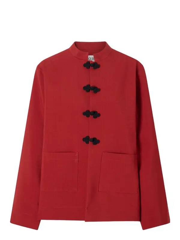 RÓHE Wool Jacket - Red