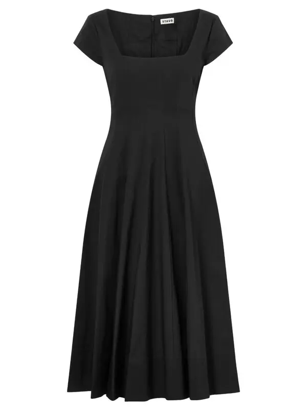 Staud Classic Versatile Dress - Black
