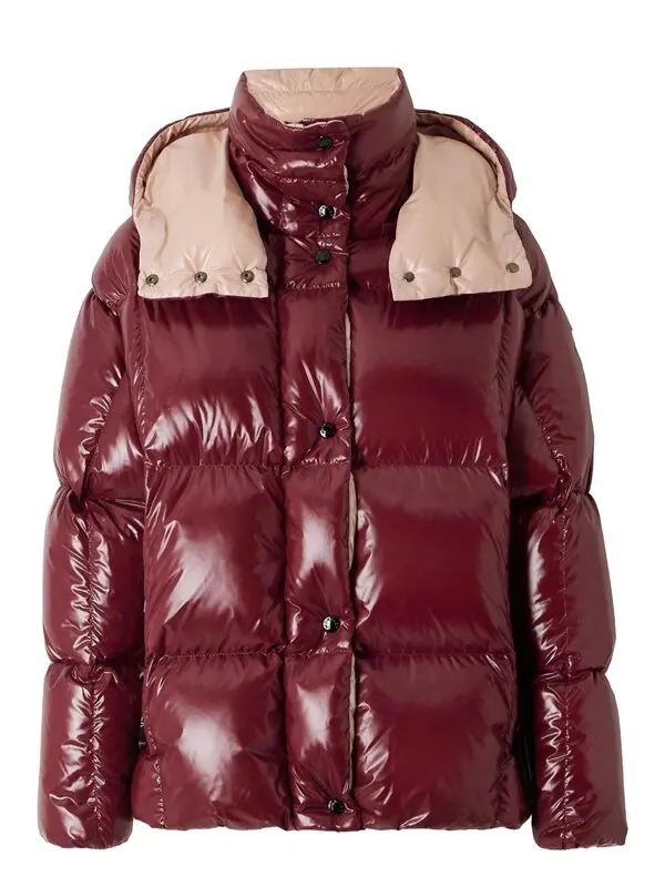 Moncler Parana Quilted Down Jacket - Grape