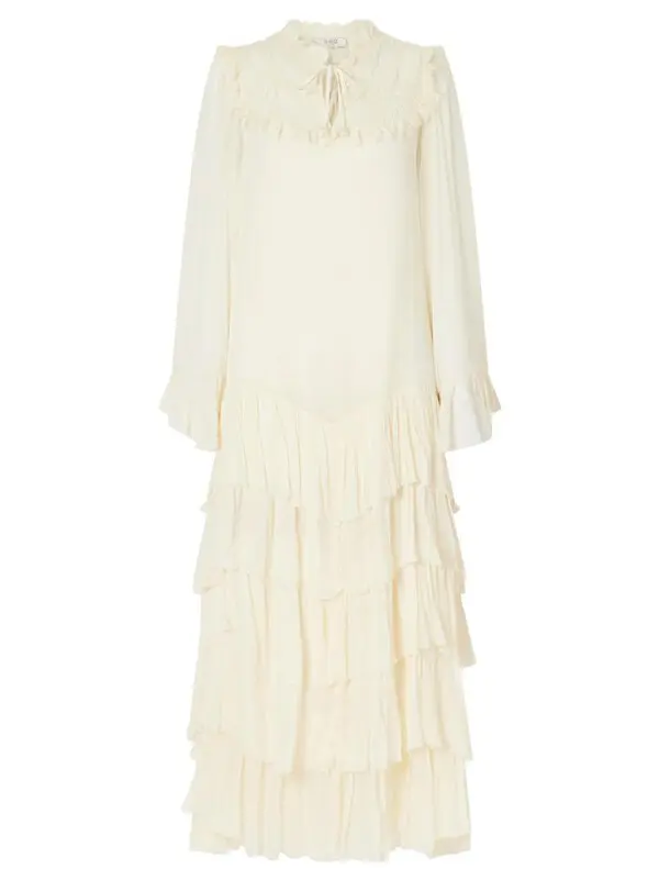 Sea Light Chiffon Dress - No
