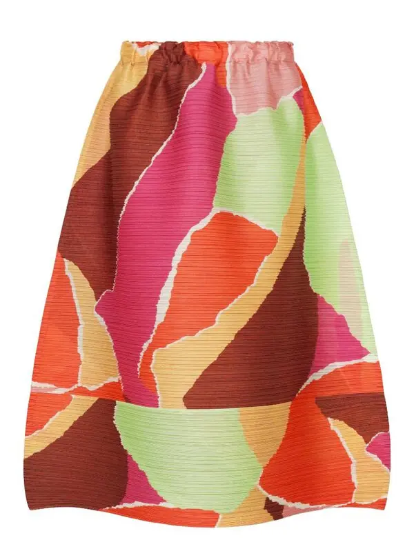 Issey Miyake Surprise Skirt - Orange