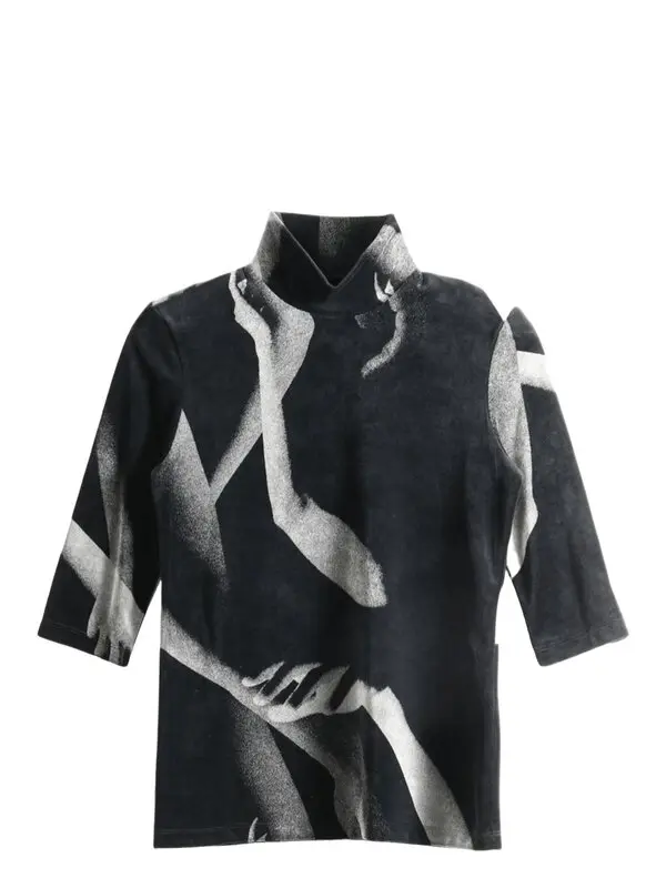 Issey Miyake Long-sleeved Shirt - Black
