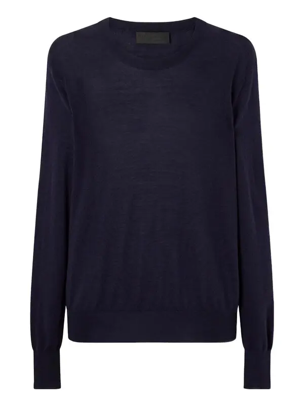 NILI LOTAN Cashmere And Silk-blend Sweater - Black