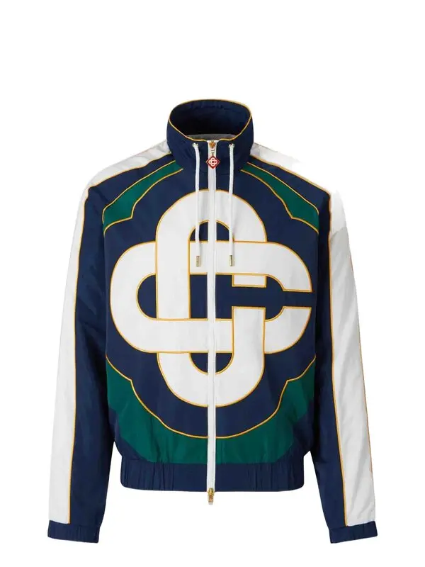 Casablanca Track Jacket - Green And Navy