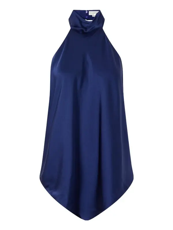 Stella McCartney Halterneck Satin Blouse - W