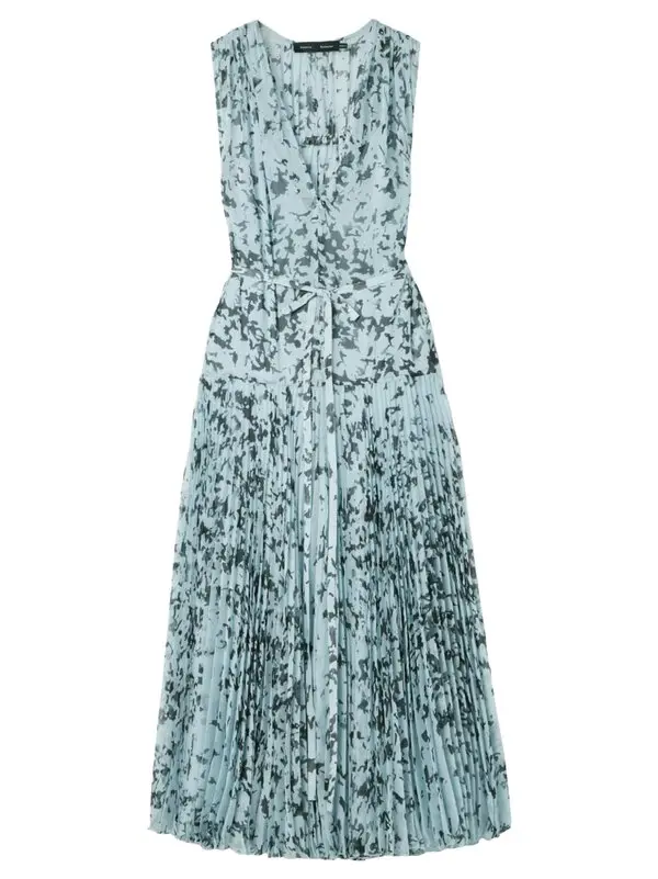 Proenza Schouler Light Pleated Dress - Blue