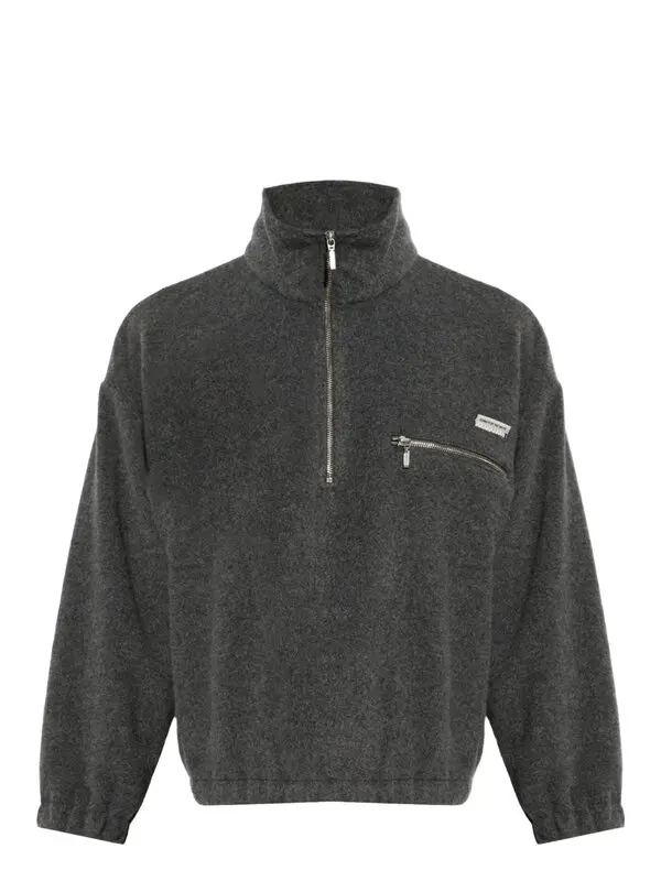 SONG FOR THE MUTE Pullover 262-mjp031 0-cswocha - Graphite Color
