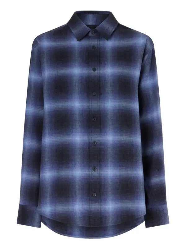 Matteau Checked Cotton-flannel Shirt - No