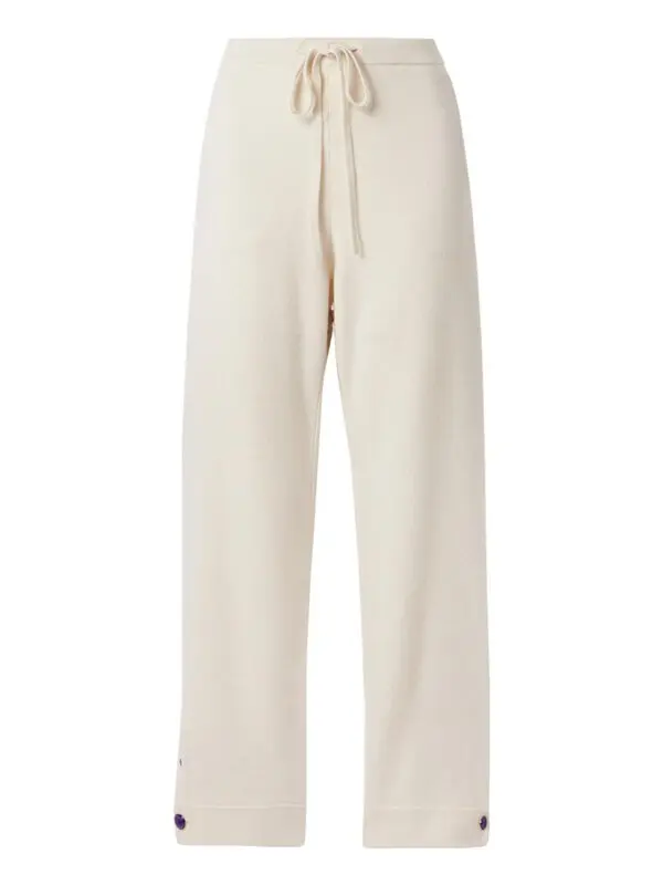 GOD'S TRUE CASHMERE Cashmere Track Pants - No