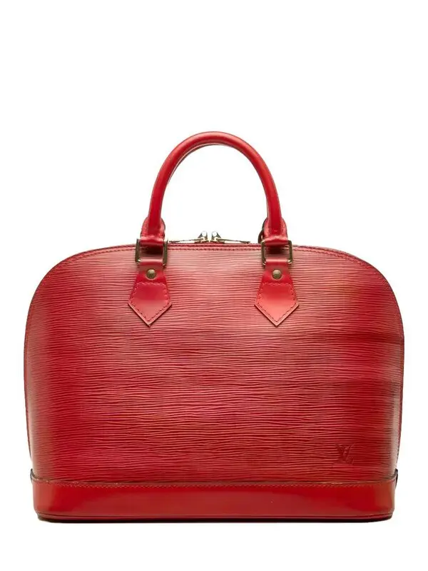 LOUIS VUITTON 1996 Epi Alma Pm Handbag - Red