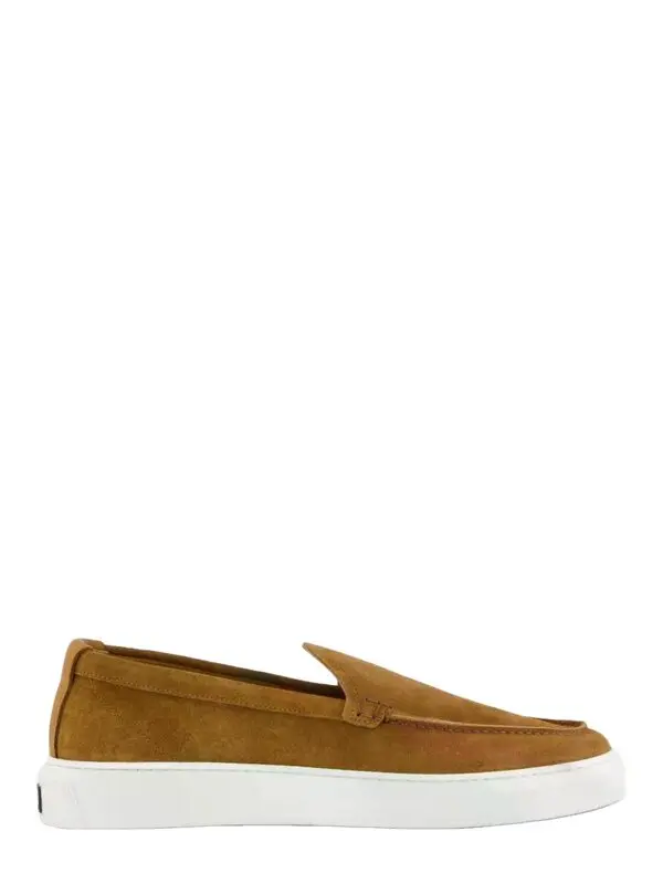 Woolrich Slip-on Leather Loafers - Brown