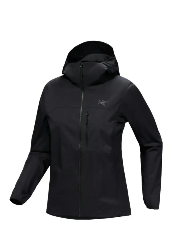 Arc'teryx Hooded Zip-up Jacket - Black
