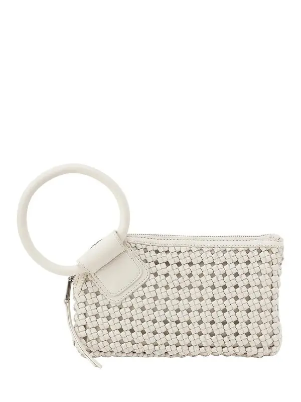Hobo Sable Wristlet Wallet - Whitecap