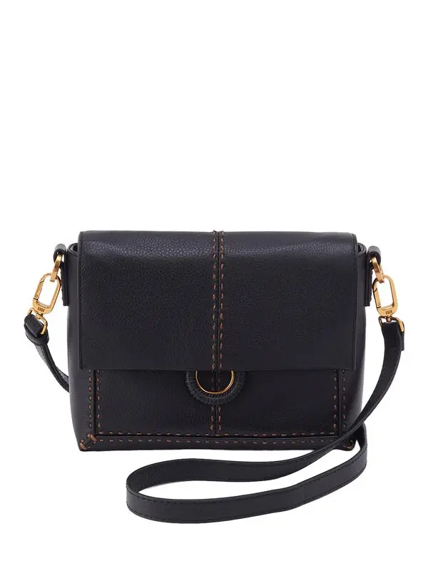 Hobo Austin Flap Crossbody - Black