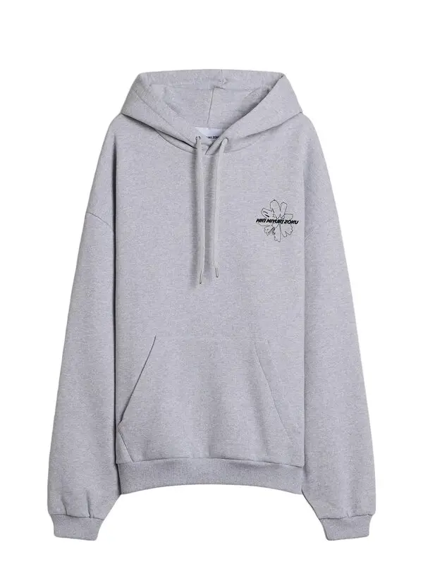 MKI MIYUKI ZOKU Wildflower Hoodie - Grey