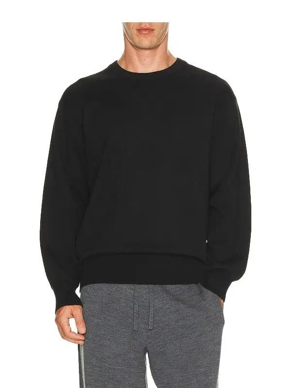 Lululemon Knit Long Sleeve Crewneck Sweater - Black