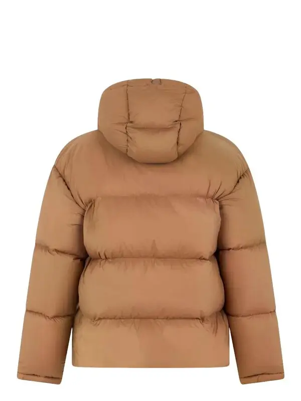 Herno Quilted Hooded Jacket - Brown
