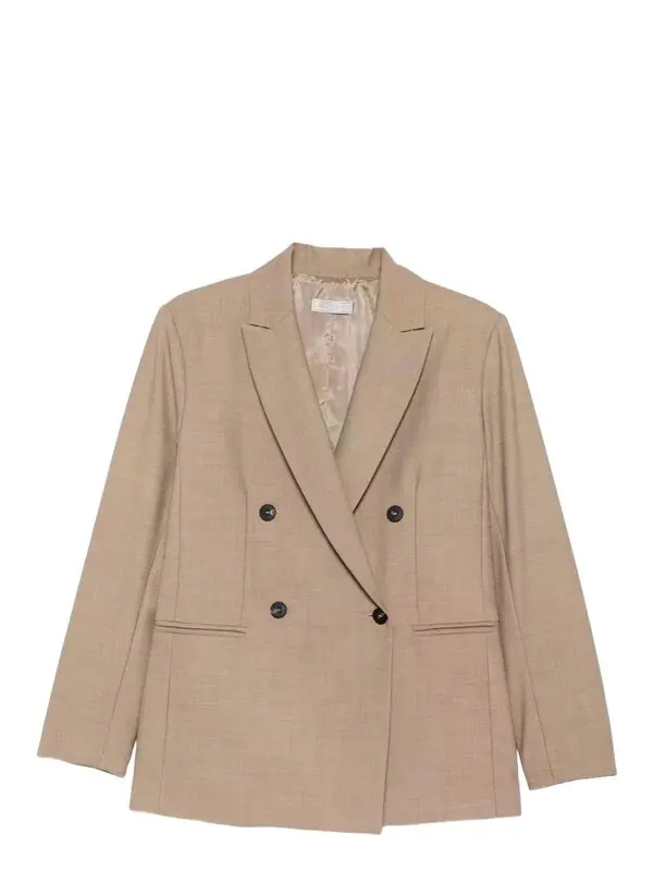 Antonelli Firenze Double-breasted Blazer - Neutrals
