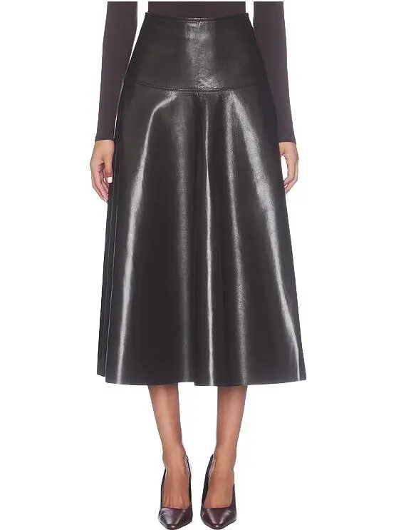 Citizens Of Humanity Vita Maxi Skirt - Chocolate