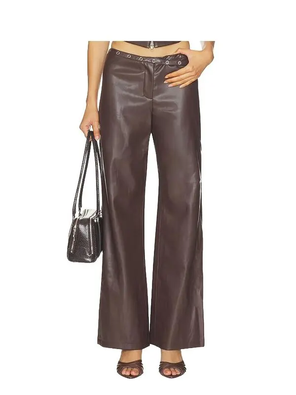 BY.DYLN X Rowan Pant - Chocolate