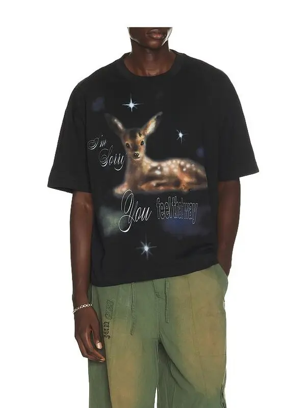 JUNGLES I'm Sorry Tee - Black