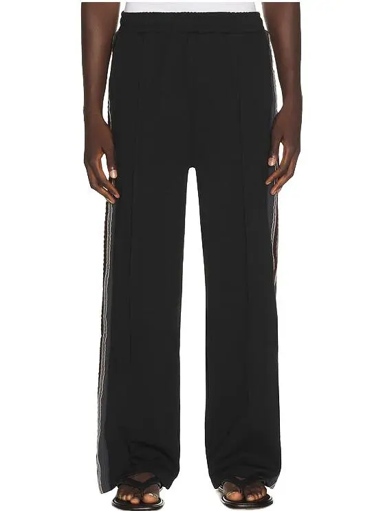 JUNGLES Triple Taping Pant - Black