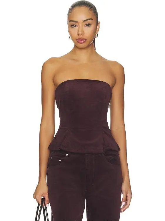 Steve Madden Dawnette Top In Purple - Fig