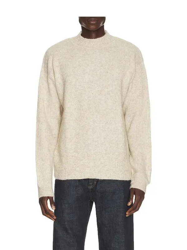 KROST Super Mohair Sweater In Cream - Birch