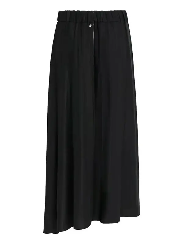 Lorena Antoniazzi Asymmetric-hem Midi Skirt - Black