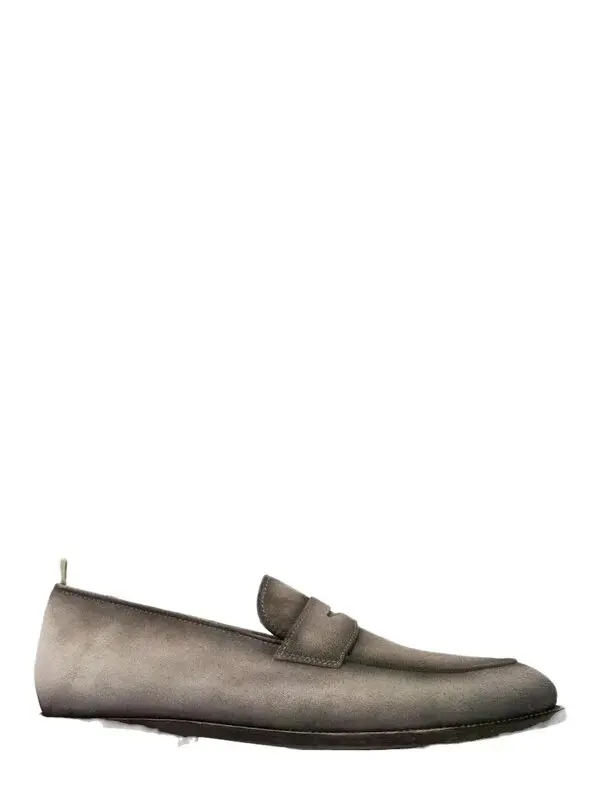 Officine Creative Opera Penny Loafers - Grey