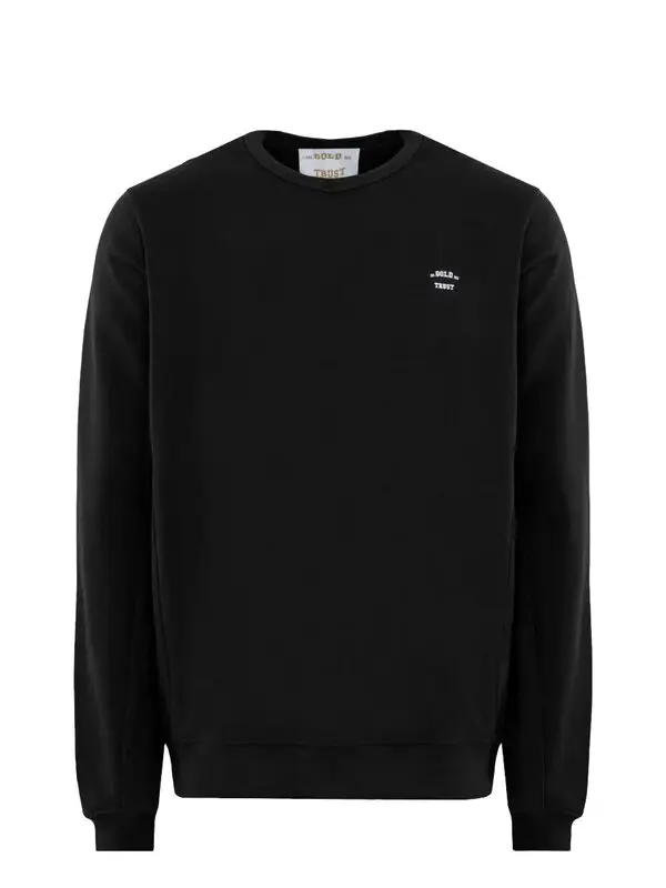 IN GOLD WE TRUST PARIS Logo-patch Sweater - Black
